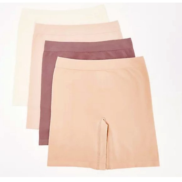 Breezies | Intimates & Sleepwear | Breezies Set Of 4 Cotton Long Line ...